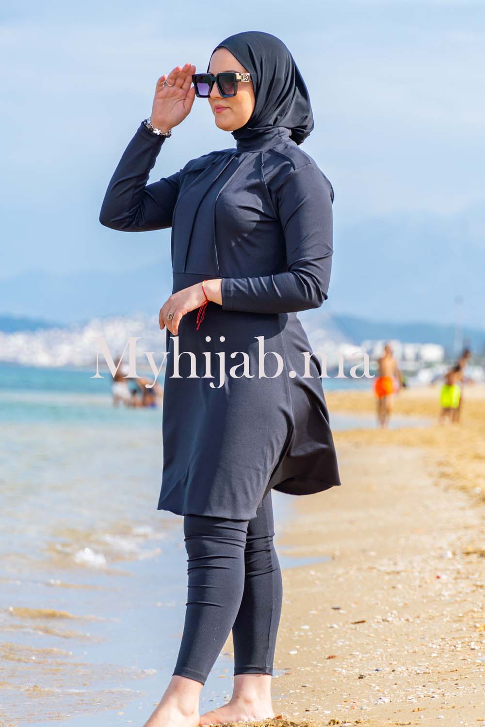 Burkini long noir,HIJAB ,MYHIJAB,BURKINI,MAROC,MAROCBURKINI2023,CHALE ...