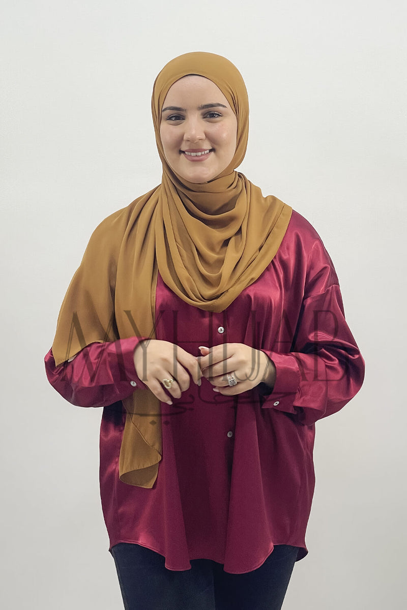 Chale crêpe de soie,chal-boni hijab-bone folar-chale-bonne-maroc ...