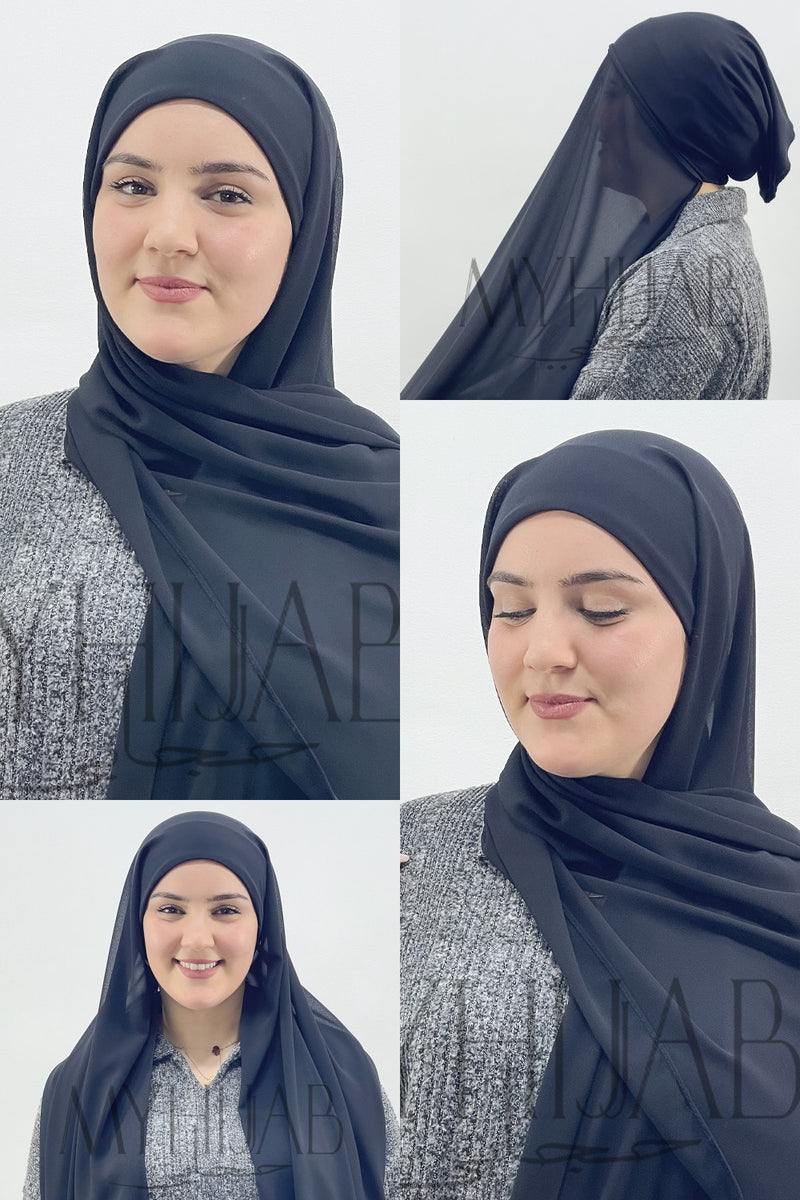 Chale bonne - Noir,,chal-boni hijab-bone folar-chale-bonne-maroc ...