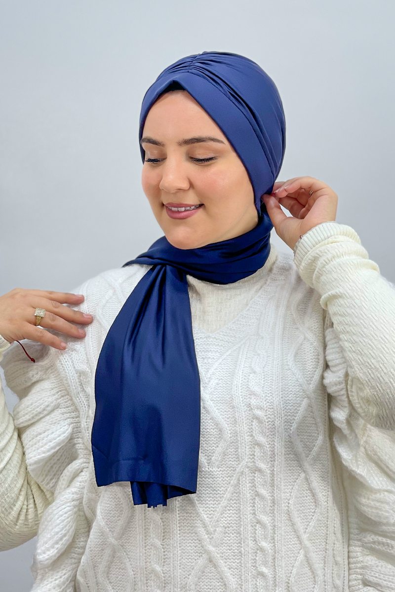dubai hijab - Bleu marine,CHAL cripc-crêpe-myhijab-chale-foulard-prix ...